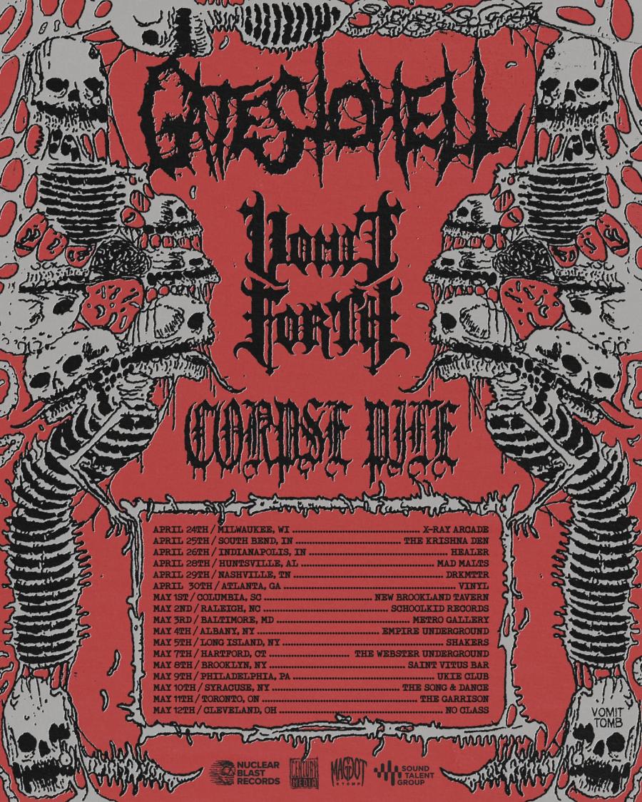 Event Gates to Hell + Vomit Forth + Corpse Pile - Line up