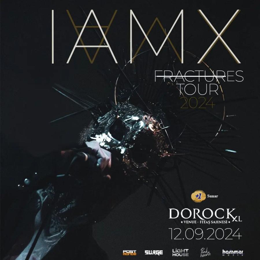 Iamx - Fractures Tour 2024 - 12/09/2024 - Istanbul - Holly Stone Performance Hall - Turkey