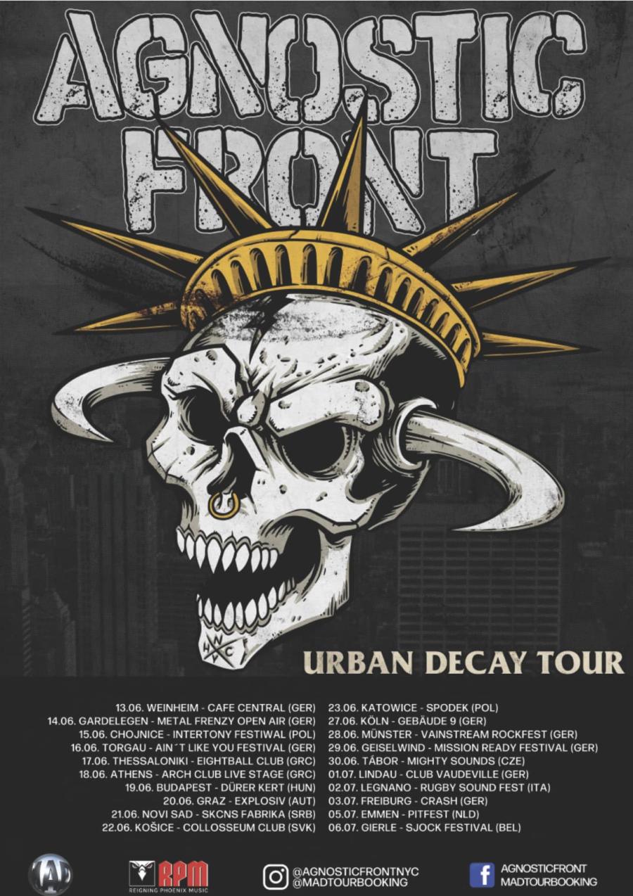 Event Agnostic Front - 22/06/2024 - Kosice - Collosseum - Slovakia