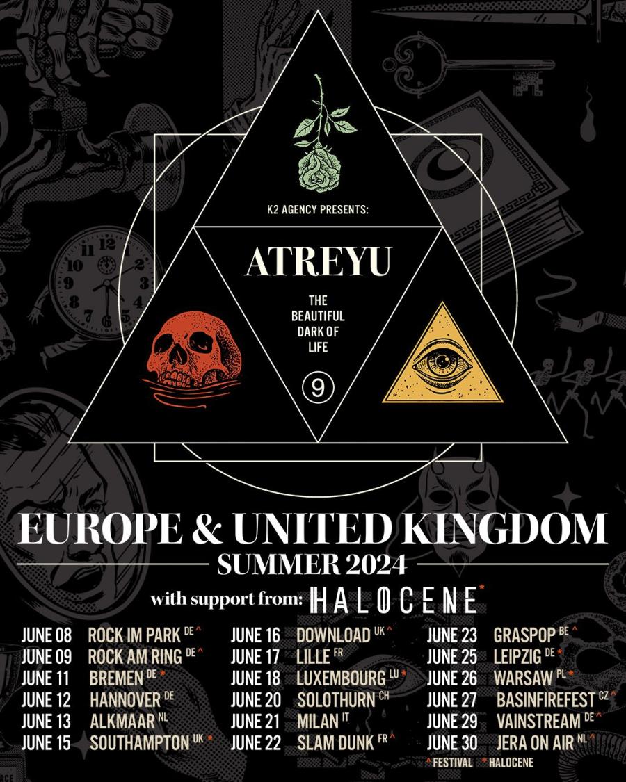 Event Atreyu - 26/06/2024 - Warsaw - Hybrydy - Poland