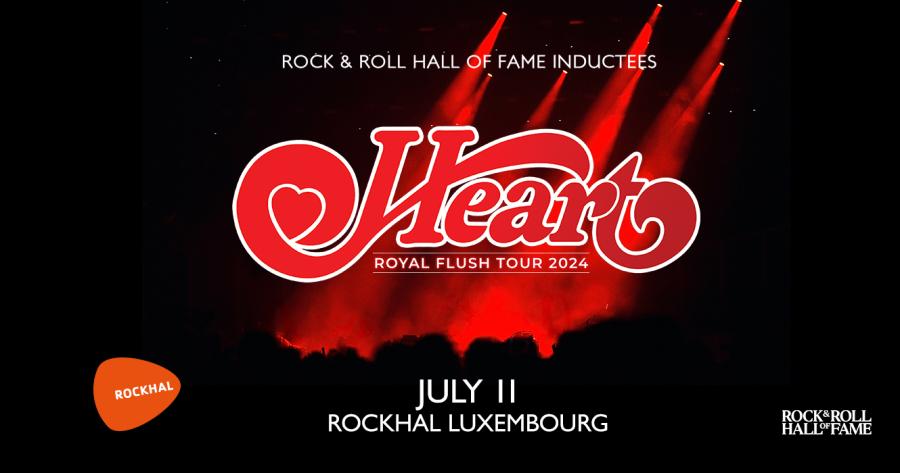Concierto Heart - 11/07/2024 - Esch-sur-Alzette - RockHal - Luxemburgo