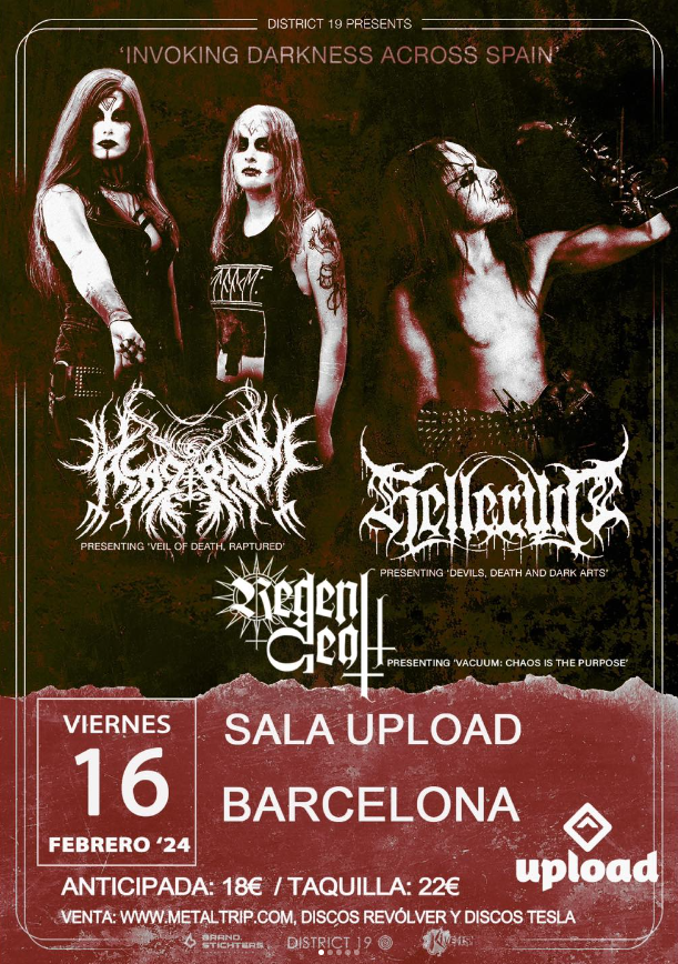Asagraum+Helleruin - Invoking Darkness Across Spain 2024 - 16/02/2024 ...