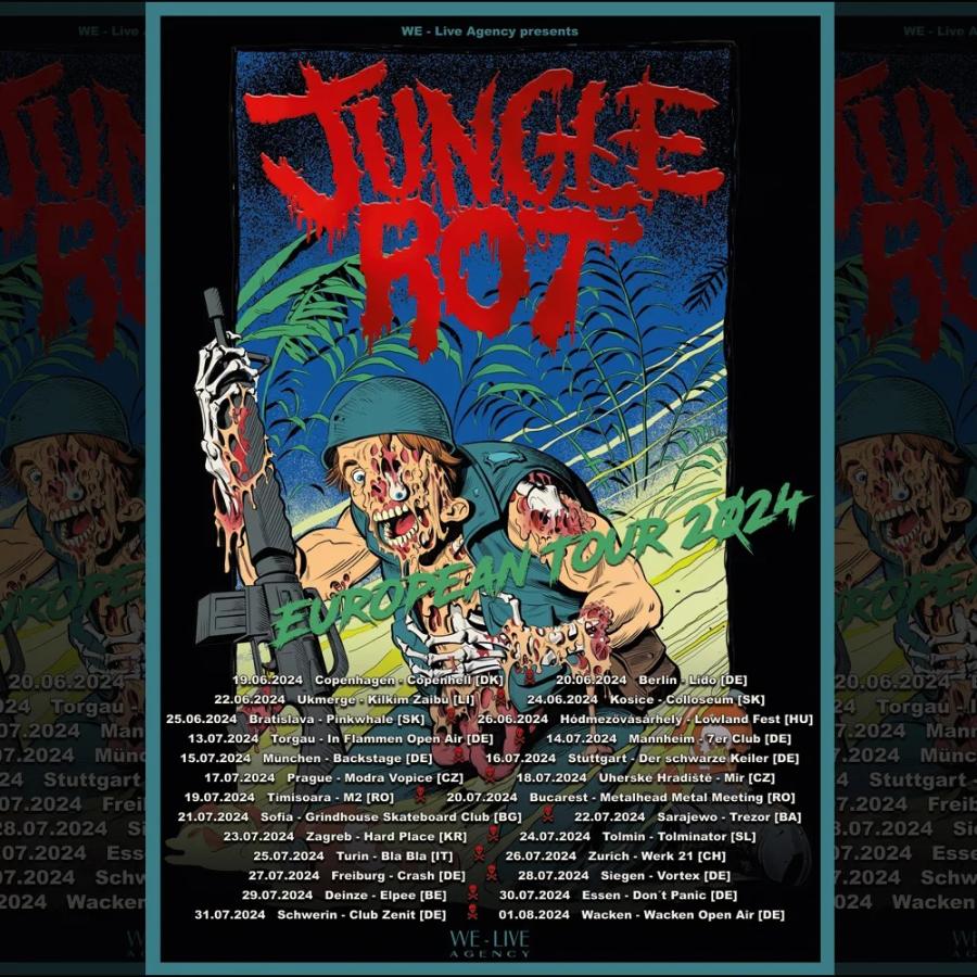 Concert Jungle Rot - 29/07/2024 - Deinze - Elpee - Belgique