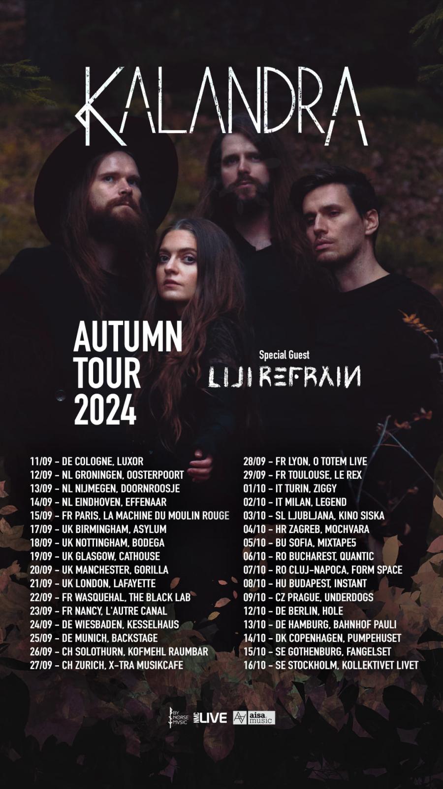 Kalandra + Lili Refrain - 17/09/2024 - Birmingham - Asylum - United Kingdom