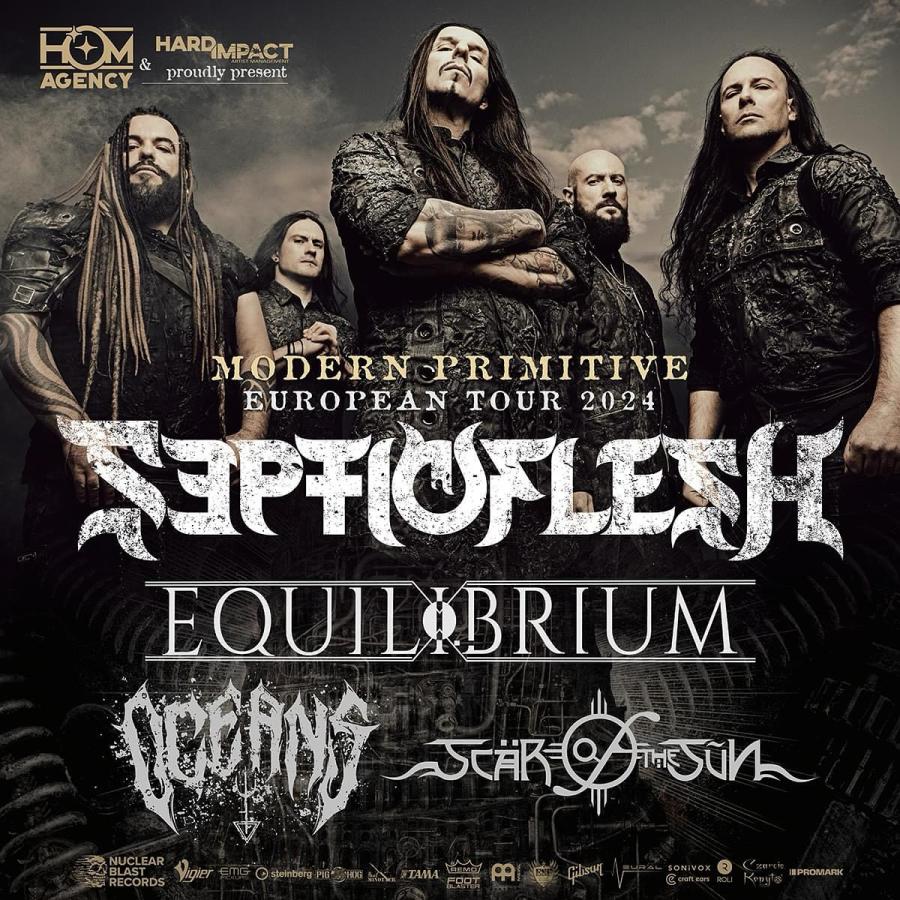 Septicflesh - Modern Primitive European Tour 2024 - Line up