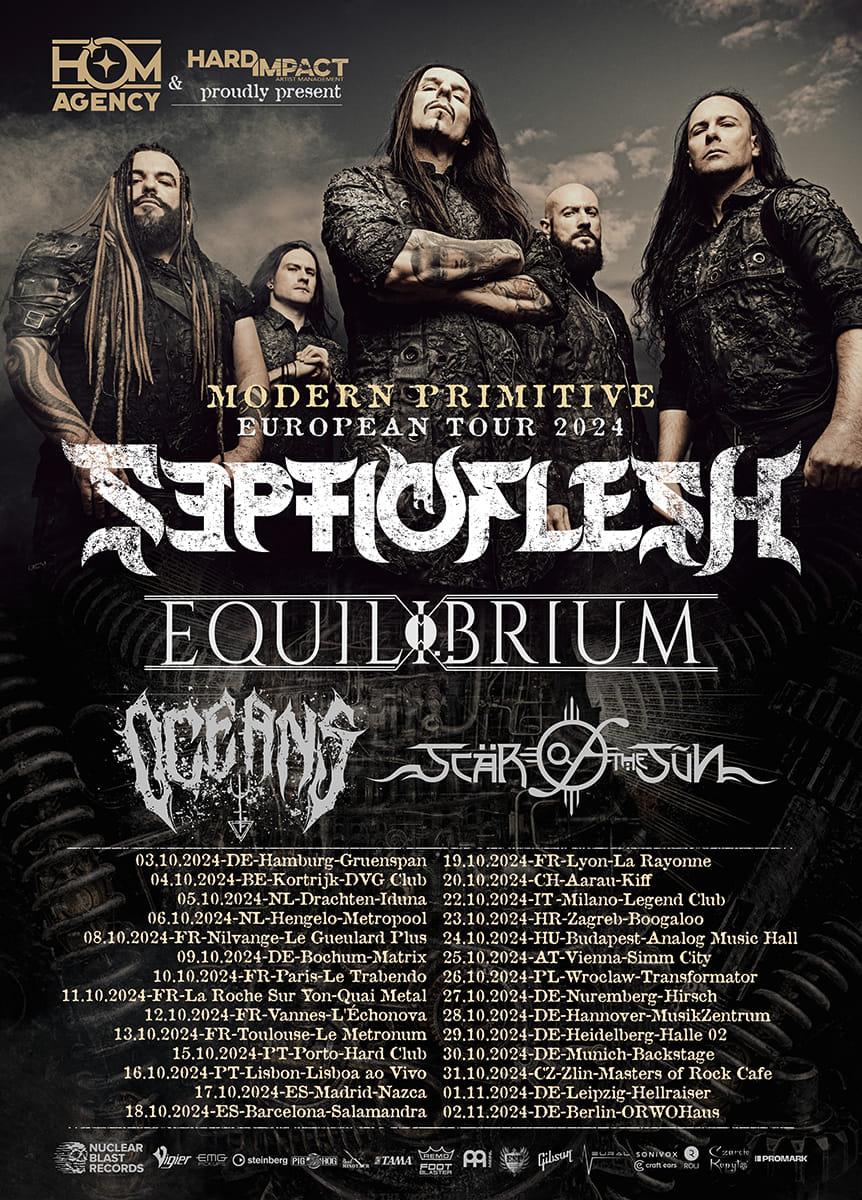 Septicflesh - Modern Primitive European Tour 2024 - 31/10/2024 - Zlin ...