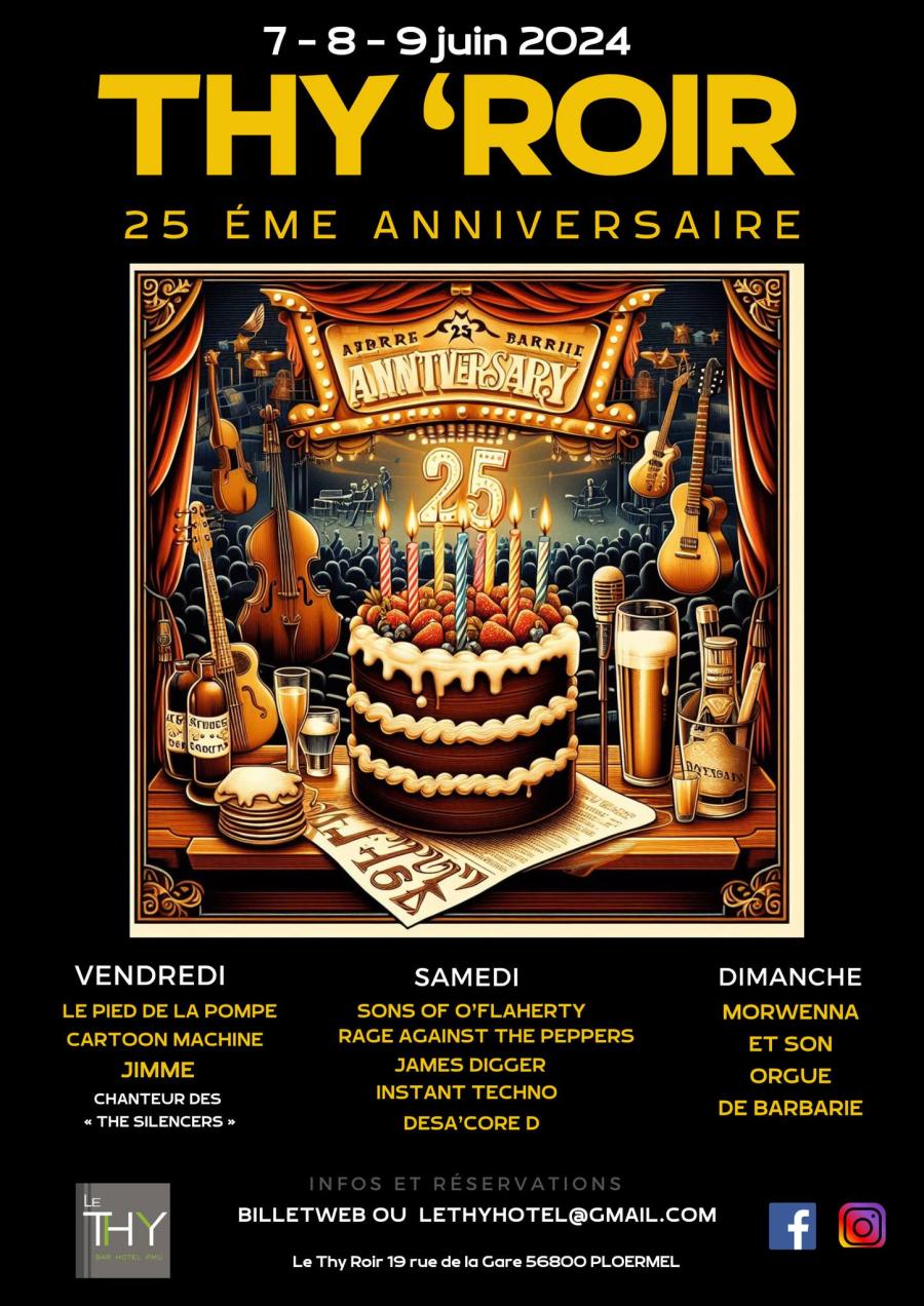Thy'roir 2024 - 07/06/2024 (3 days) - Ploërmel - Le Thy'roir - France