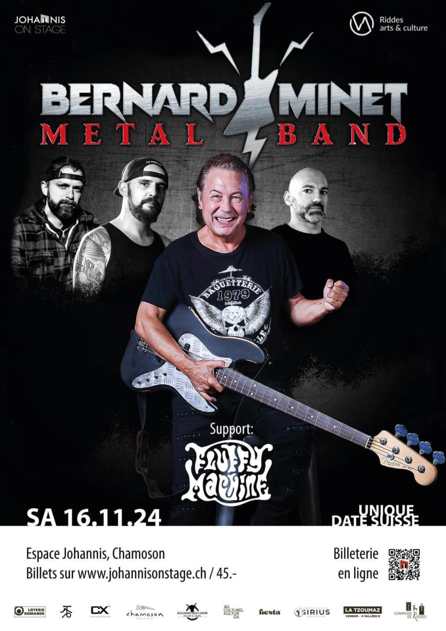 Bernard Minet Metal Band - Line up