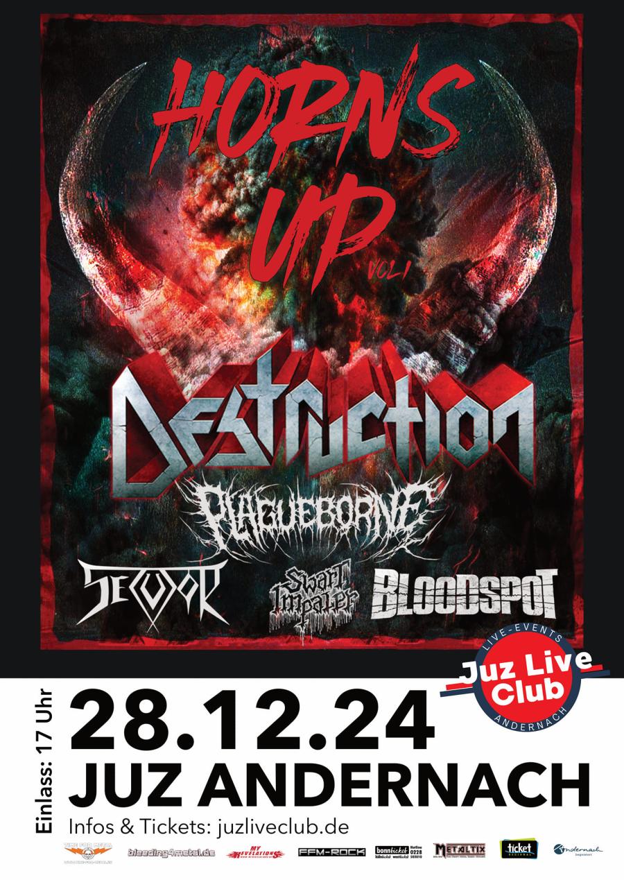 Horns Up Vol. 1 - 28/12/2024 - Andernach - JUZ Live Club - Allemagne
