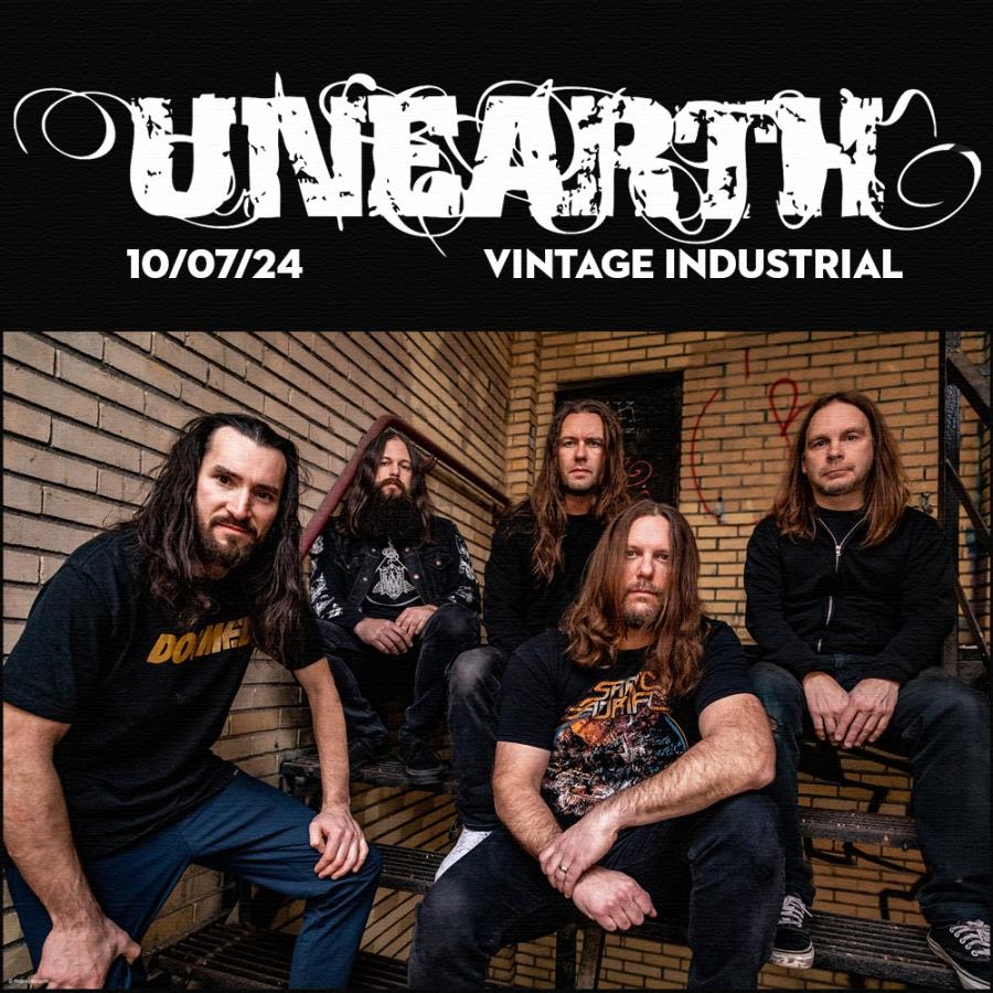 Unearth - Summer European Tour 2024 - Line up