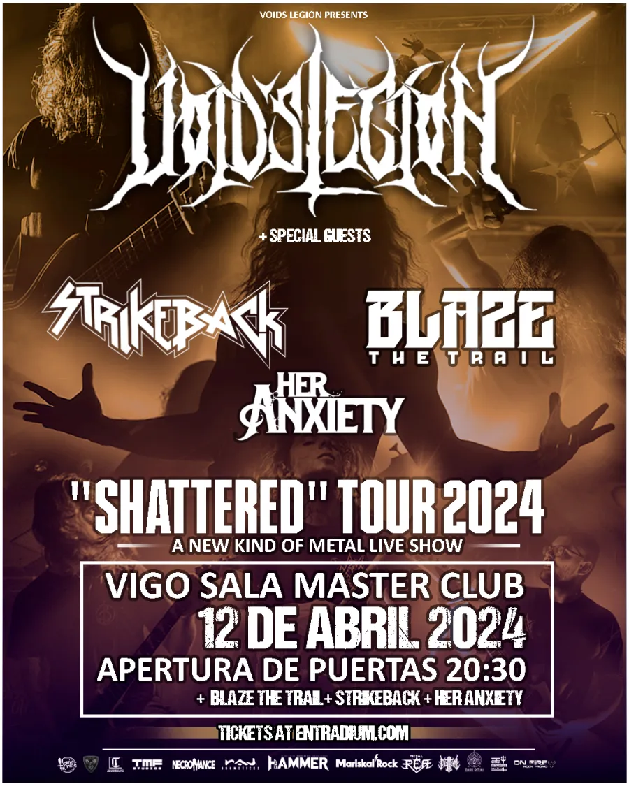 Void's Legion - Shattered Tour 2024 - 12/04/2024 - Vigo - Masterclub ...