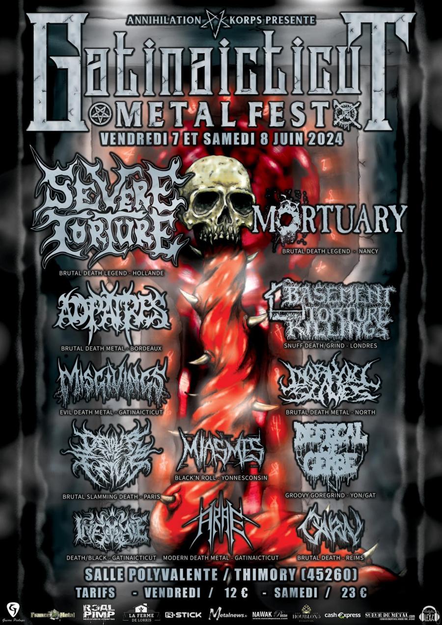Gatinaicticut Metal Fest 2024 - FAQ