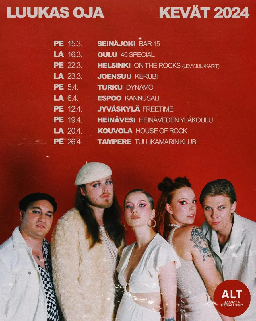 Concert Luukas Oja - 20/04/2024 - Kouvola - House Of Rock - Finlande