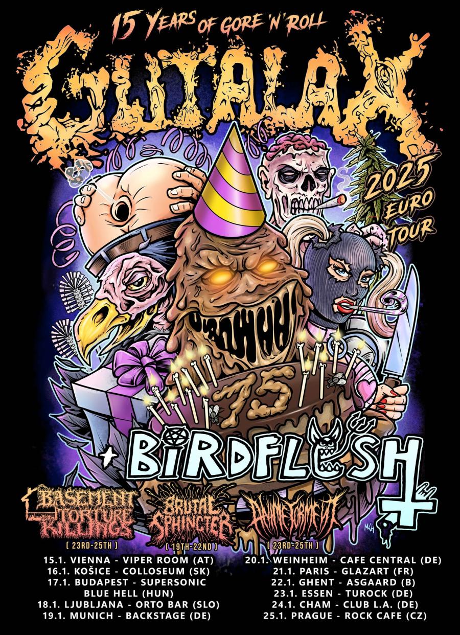 Concert Gutalax - 22/01/2025 - Ghent - Asgaard - Belgique