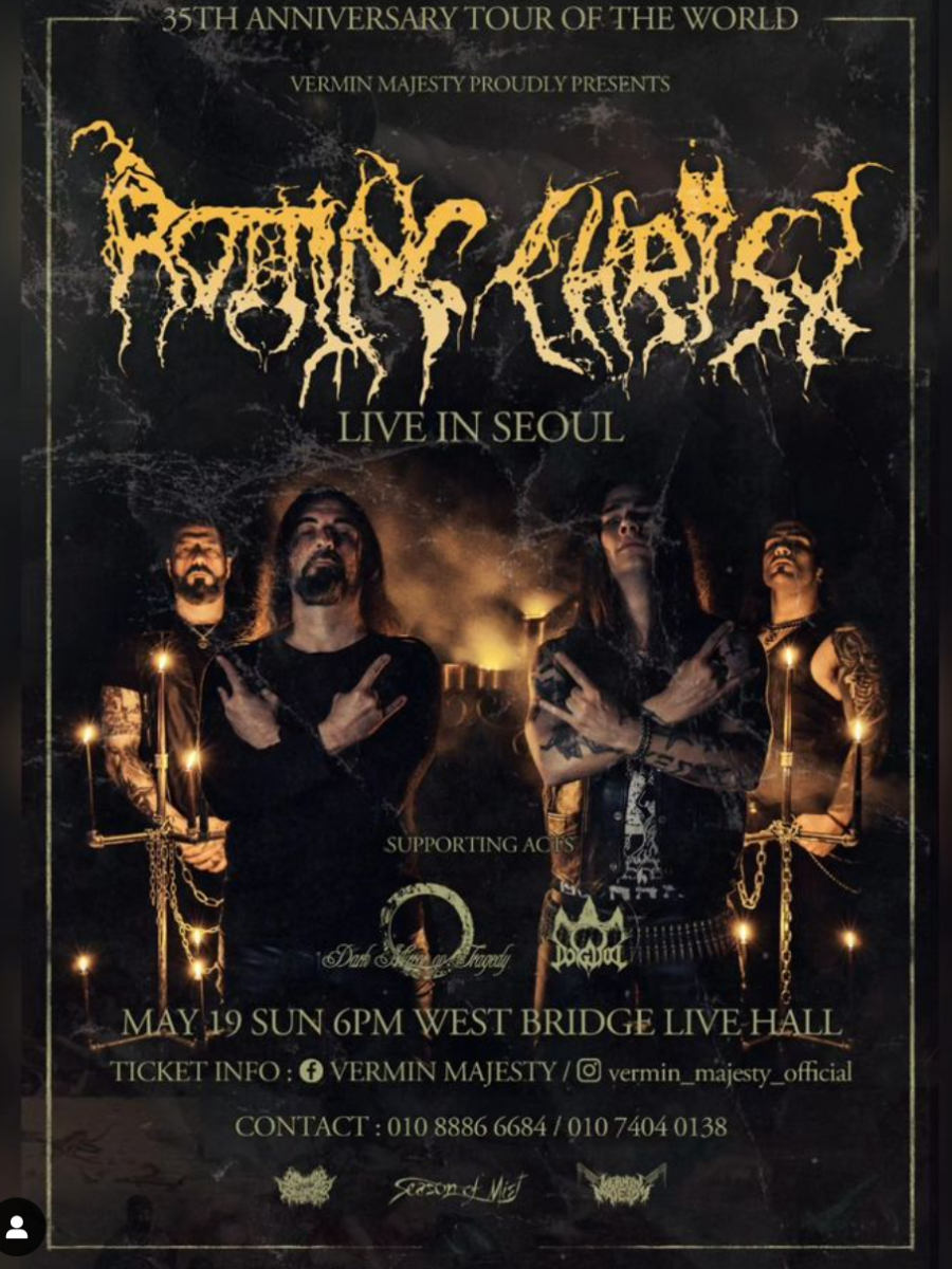 Rotting Christ 35th Anniversary Tour - Line up