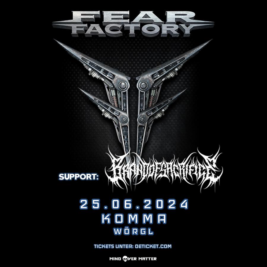 Event Fear Factory - Line up
