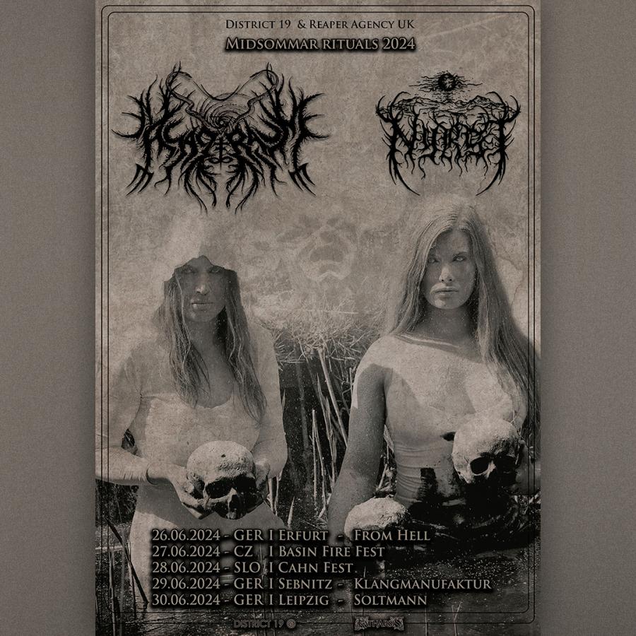 Asagraum + Nyrst - Midsommar Rituals 2024 - 26/06/2024 - Erfurt - From ...