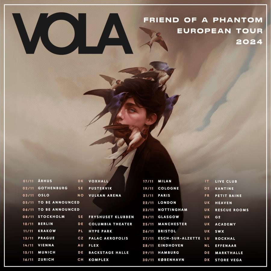 Concert Vola - 08/11/2024 - Stockholm - Fryshuset Klubben/ Arenan - Suède