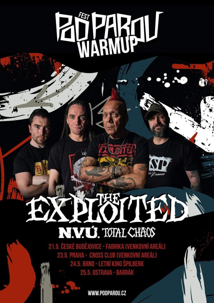 Event The Exploited - Line up