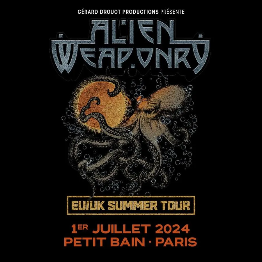 Concert Alien Weaponry - 01/07/2024 - Paris - Le Petit Bain - France