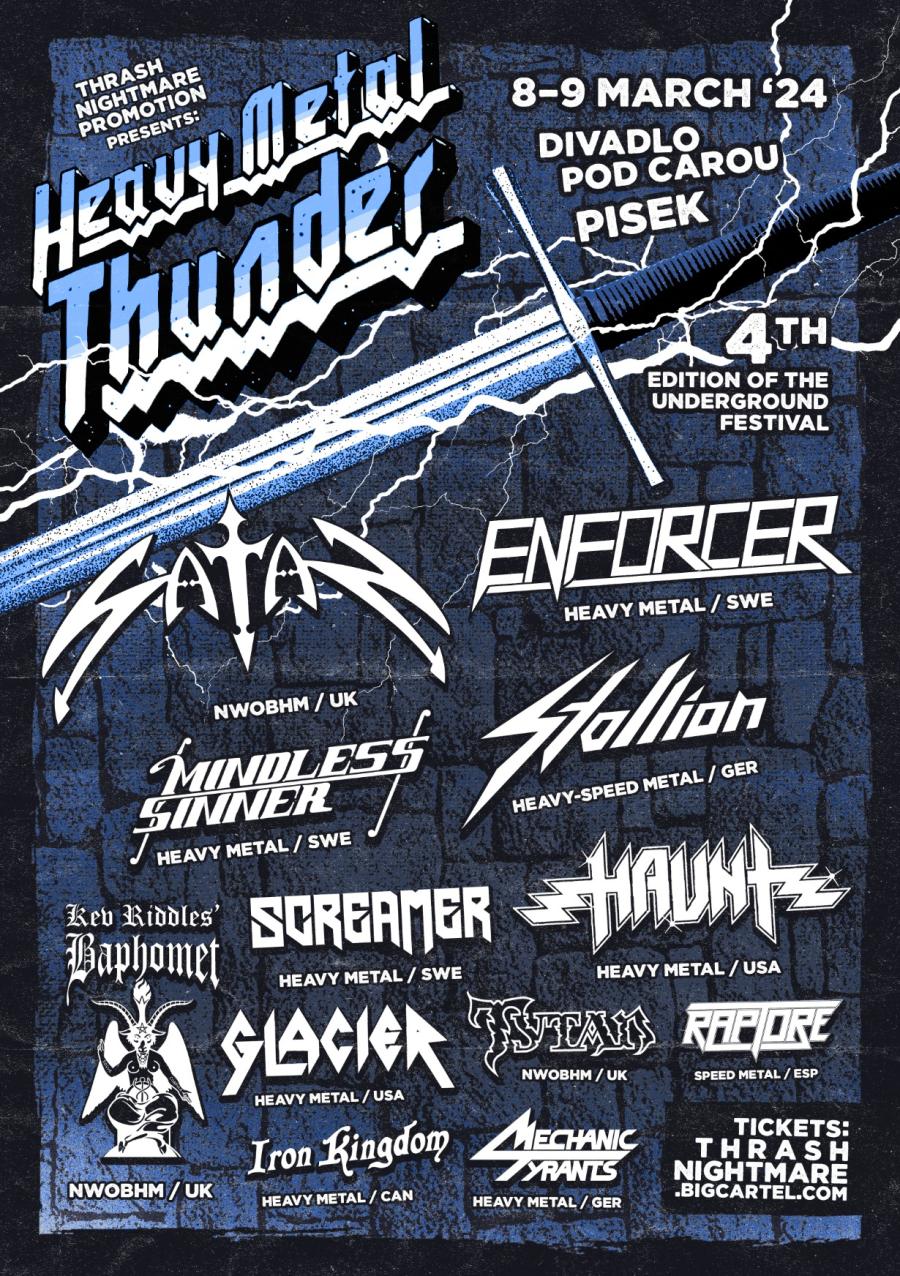 Heavy Metal Thunder Festival Vol. IV - Line up
