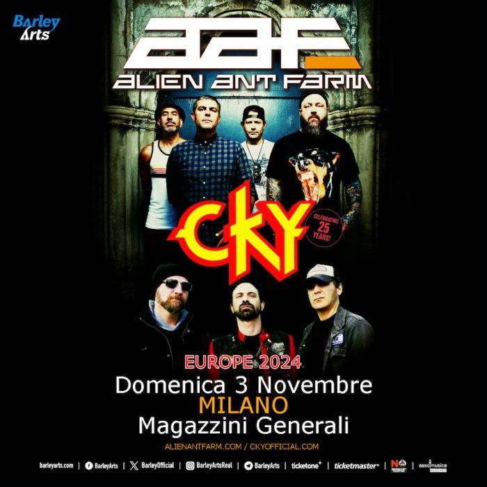 Alien Ant Farm + Cky - Line up