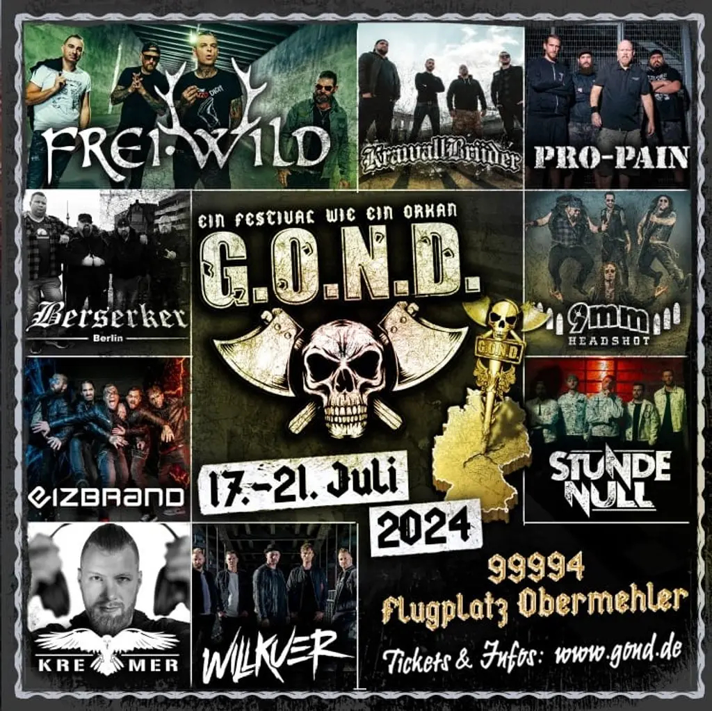 G.O.N.D. Festival 2024 - Line up