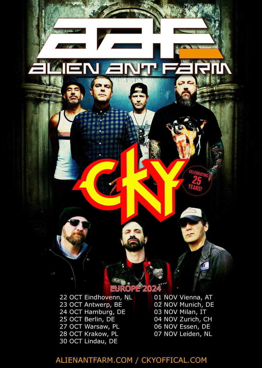 Alien Ant Farm + Cky - 24/10/2024 - Hamburg - Gruenspan - Allemagne