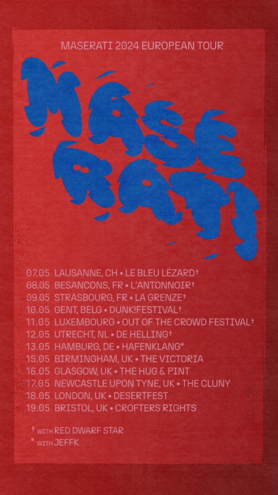 Concierto Maserati - Line up