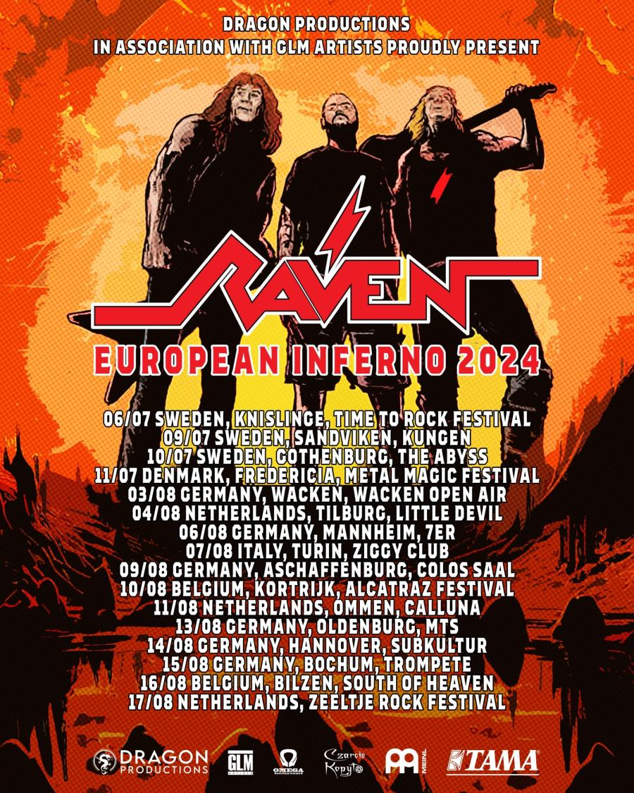 Event Raven - 10/07/2024 - Gothenburg - The Abyss - Sweden