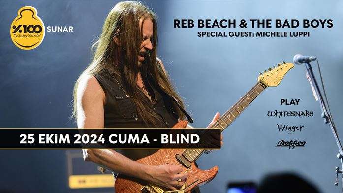 Reb Beach & Bad Boys - Line up