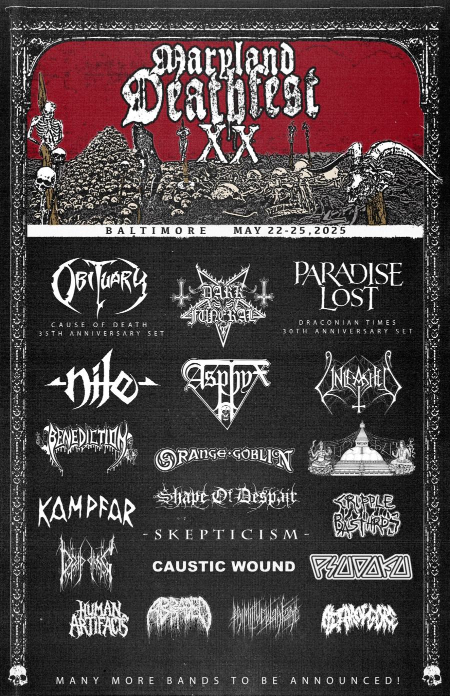 Maryland Deathfest 2025 - FAQ