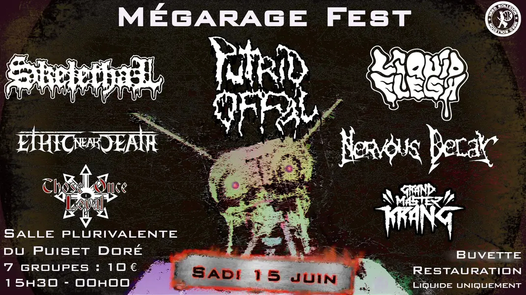 Megarage Fest - 15/06/2024 - Le Puiset Doré - Salle plurivalente - France