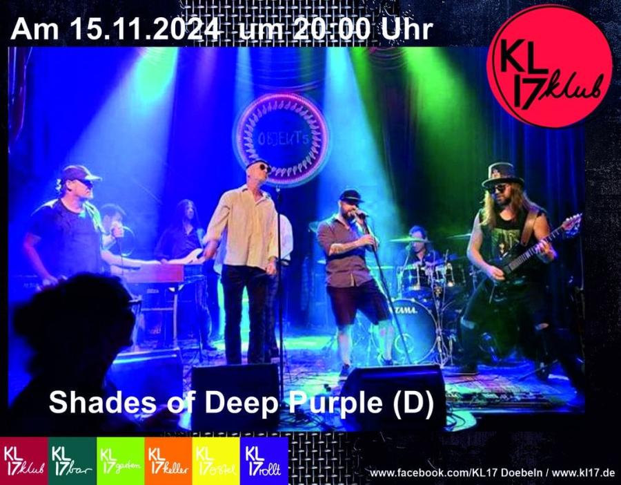 Shades Of Deep Purple - Line up