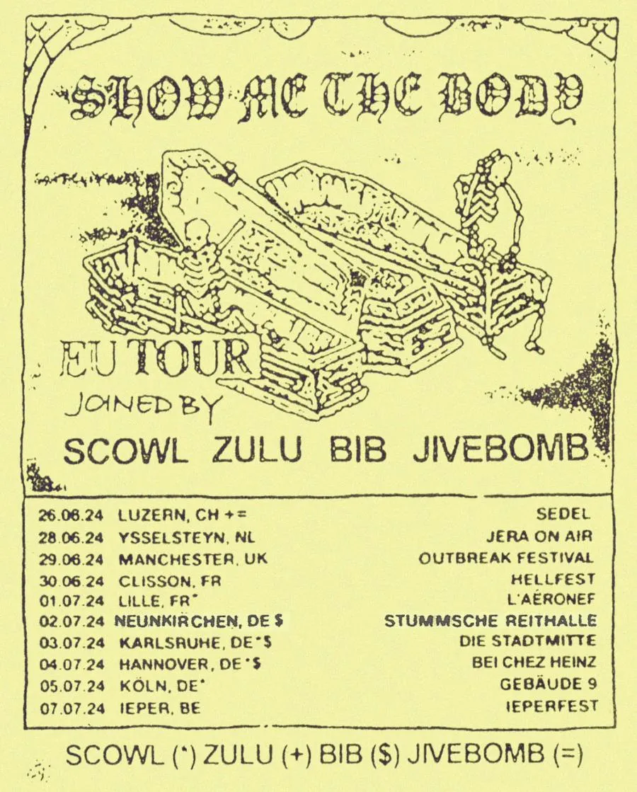 Concert Show Me The Body - 02/07/2024 - Neunkirchen - Stummsche ...