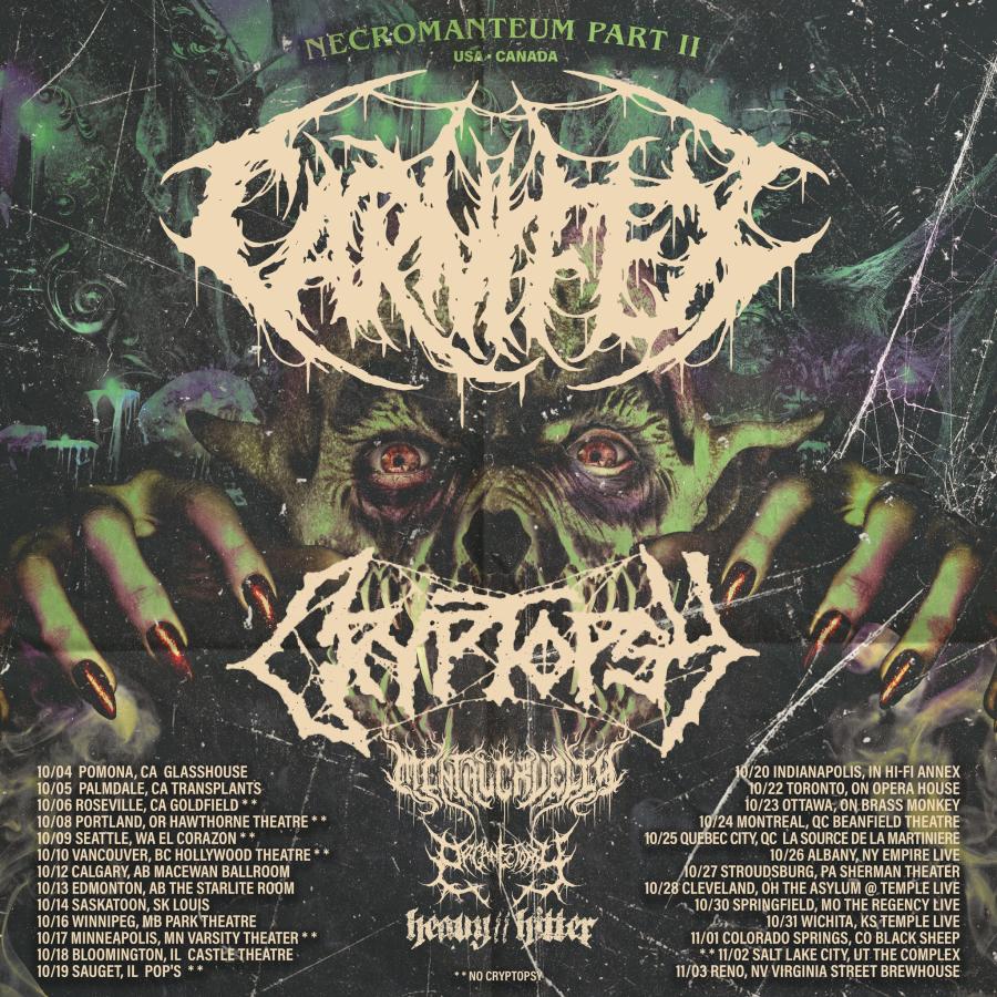 Concierto Carnifex - Cartel