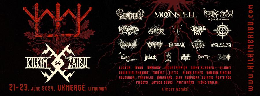 Kilkim Zaibu 2024 - 21/06/2024 (3 days) - Ukmergė - Lithuania