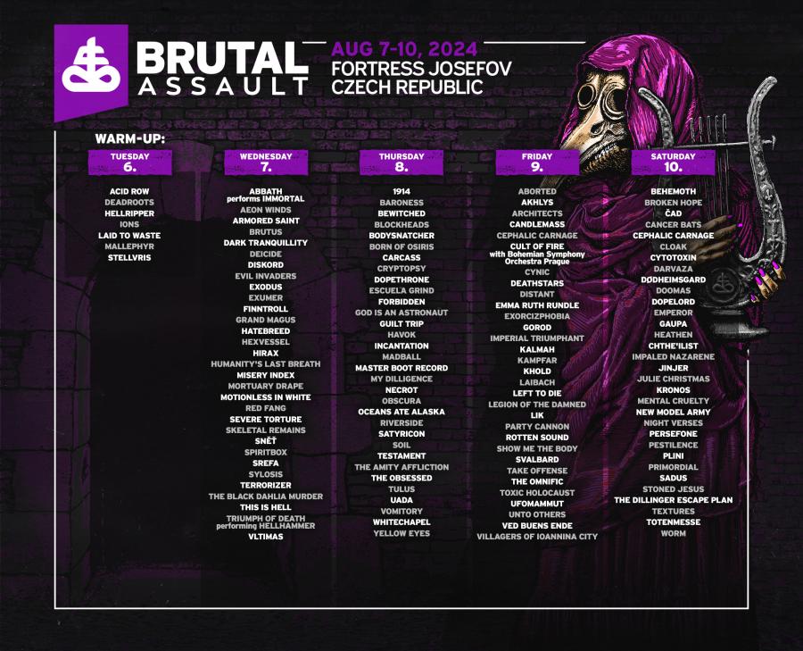 Brutal Assault 2024 - History