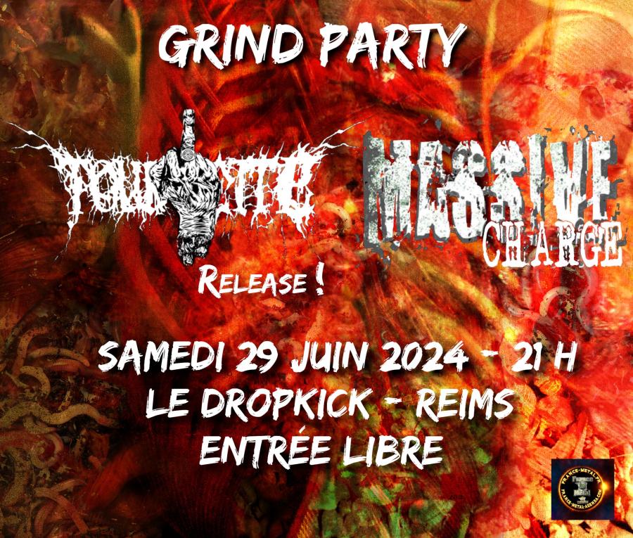Tourette + Massive Charge - 29/06/2024 - Reims - Le Dropkick Bar Reims ...