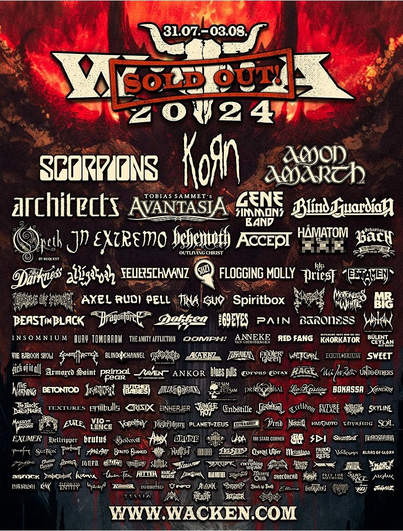 Wacken Open Air 2024 - History