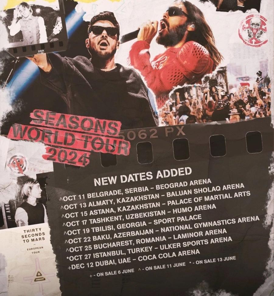 Event Thirty Seconds To Mars - Discussion