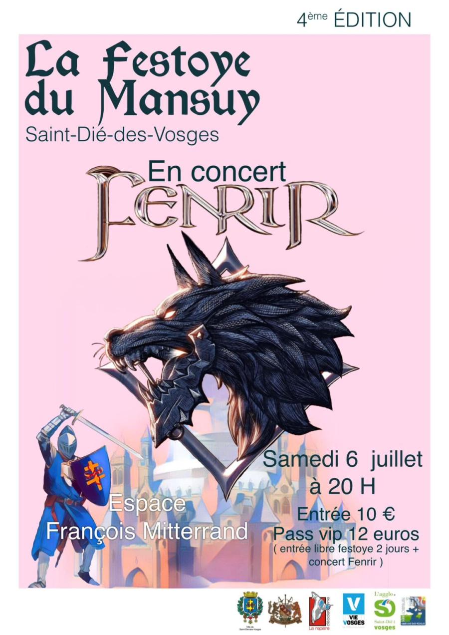 La Festoye du Mansuy - Line up