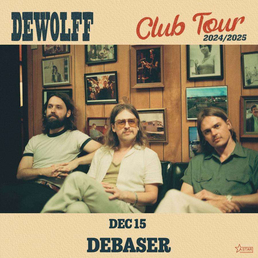 Event DeWolff - 15/12/2024 - Stockholm - Debaser - Sweden