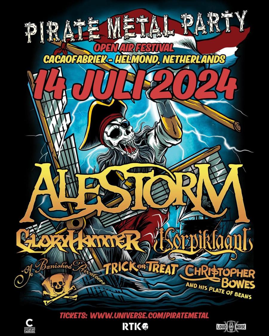 Pirate Metal Party - Open Air Festival - 14/07/2024 - Helmond - De ...