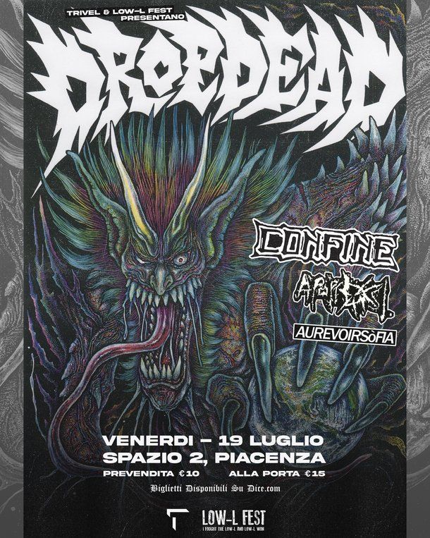 Concert Dropdead - Line up