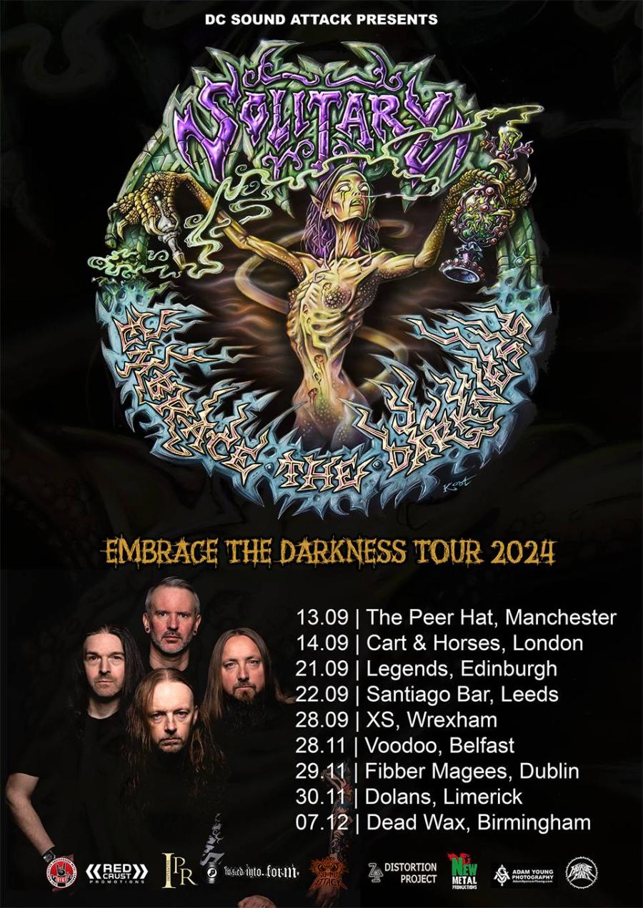 Solitary - Embrace the Darkness Tour 2024 - Line up
