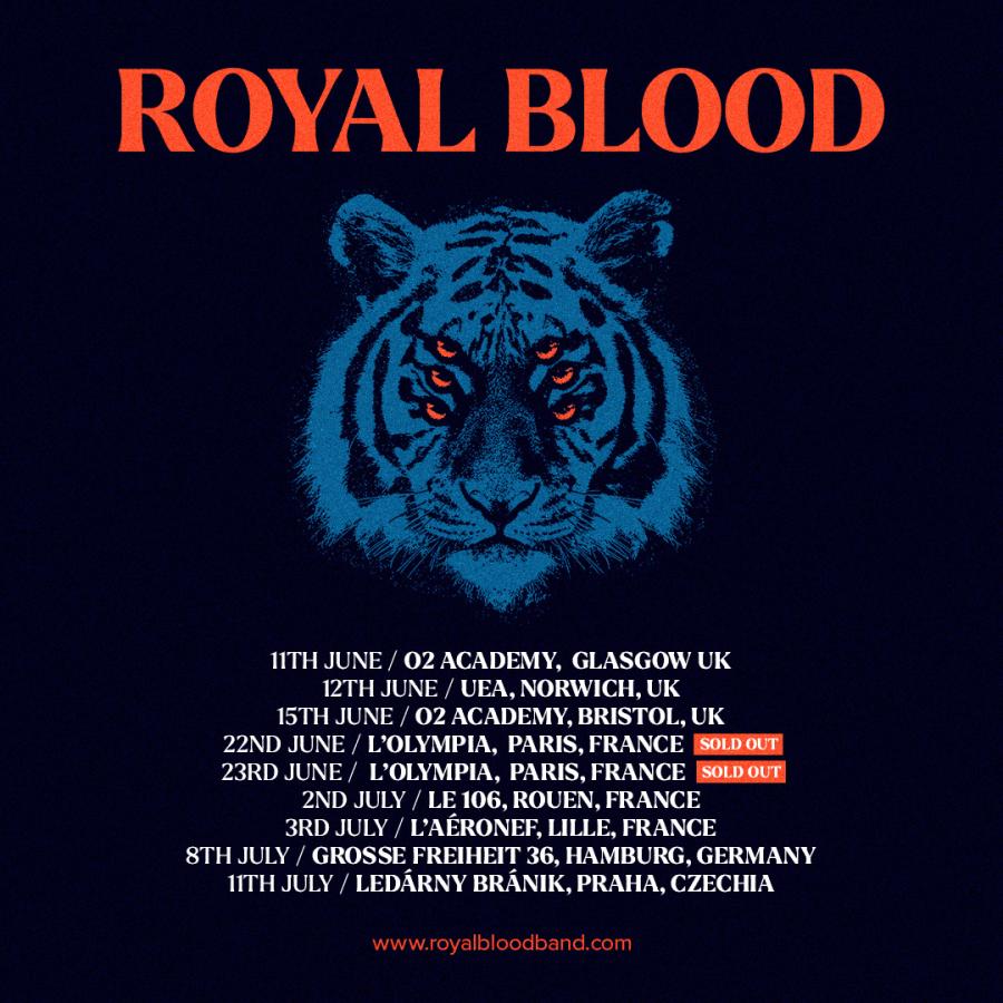 Event Royal Blood - 08/07/2024 - Hamburg - Grosse Freiheit 36 - Germany