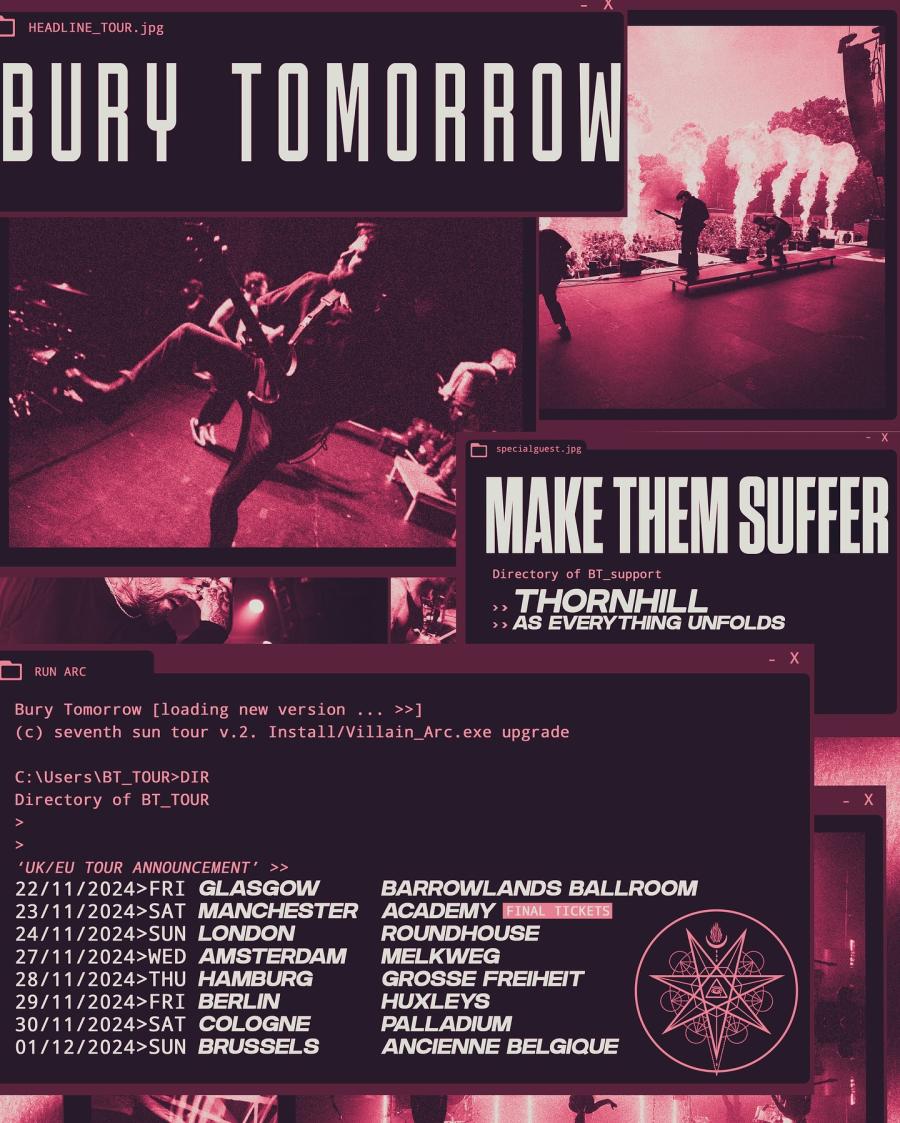 Event Bury Tomorrow - 30/11/2024 - Köln - Palladium - Germany