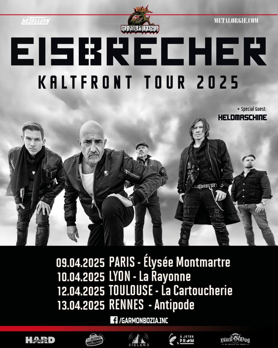 Concert Eisbrecher - 12/04/2025 - Toulouse - La Cabane - France