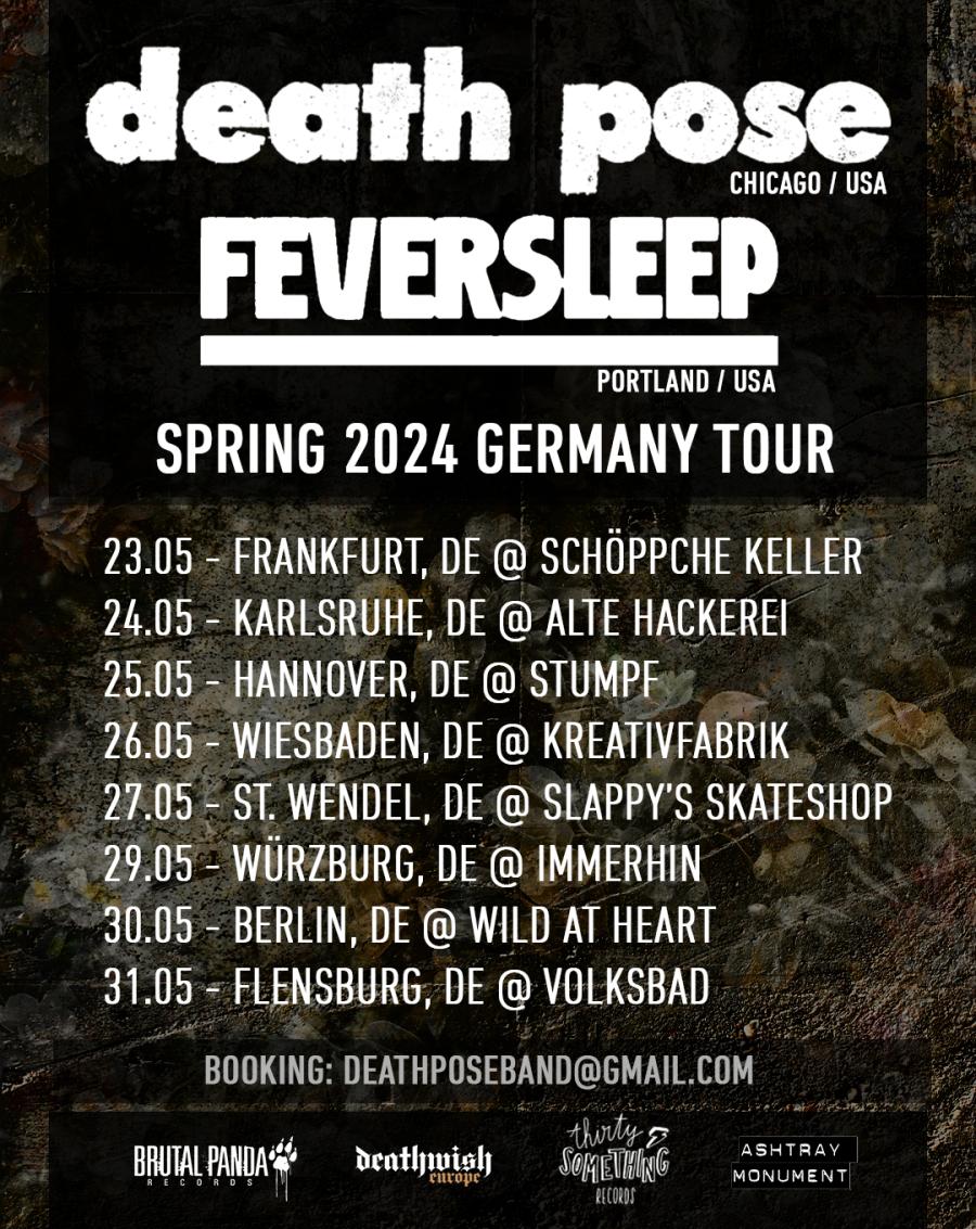 Death Pose + FeverSleep - Line up